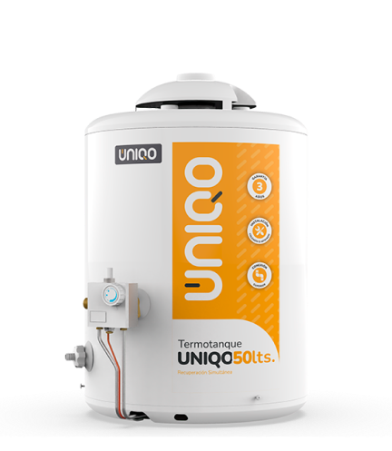 Termotanque UNIQO 50Lts Gas